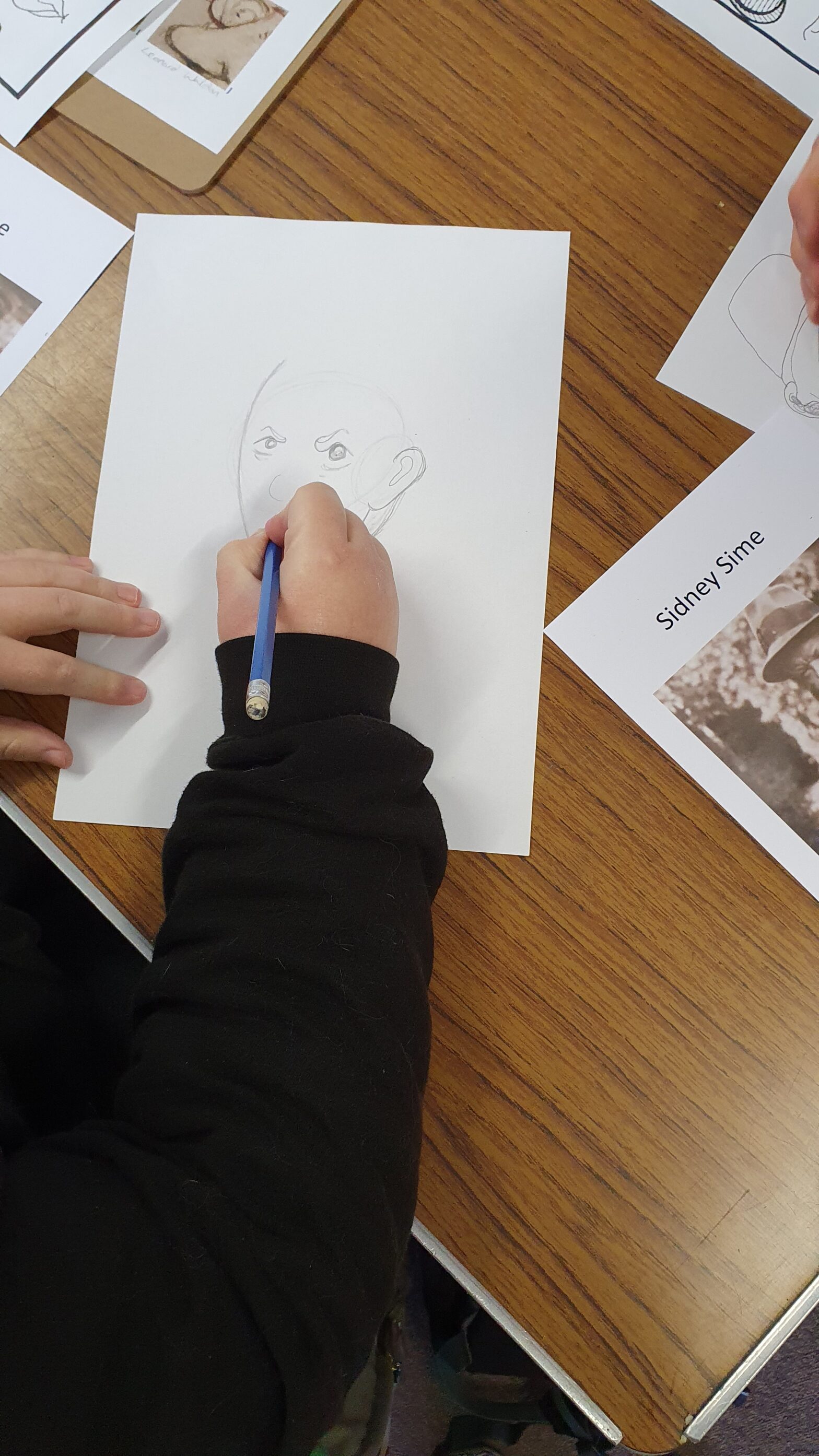 Visit from young adults from the Halow Project - Sime Gallery