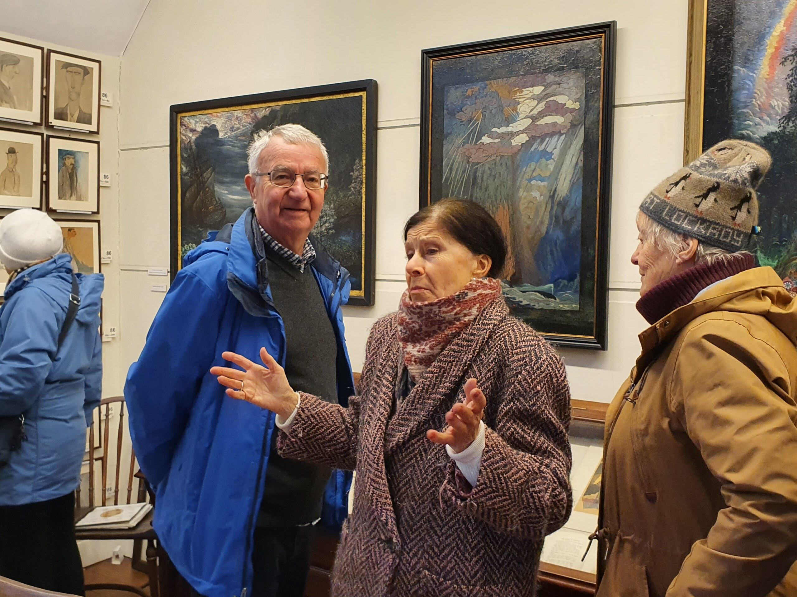 Enjoyable Visit from Local Art Group - Sime Gallery