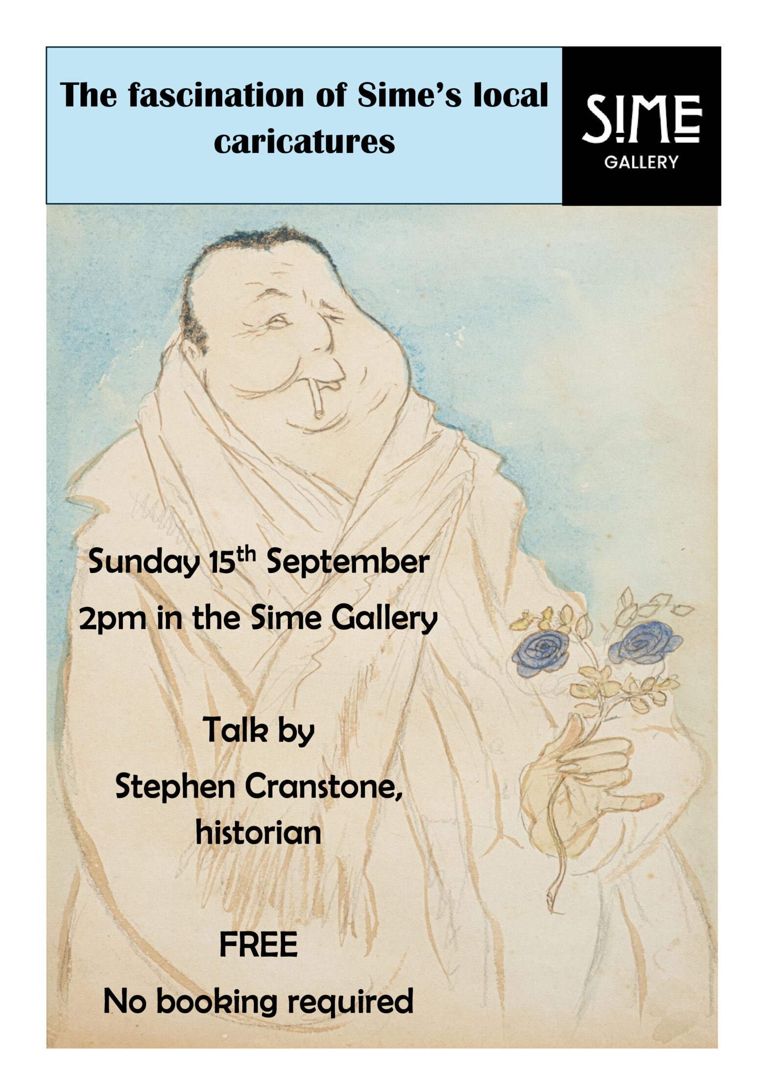 Talk on the Caricatures of Sidney Sime - Sime Gallery