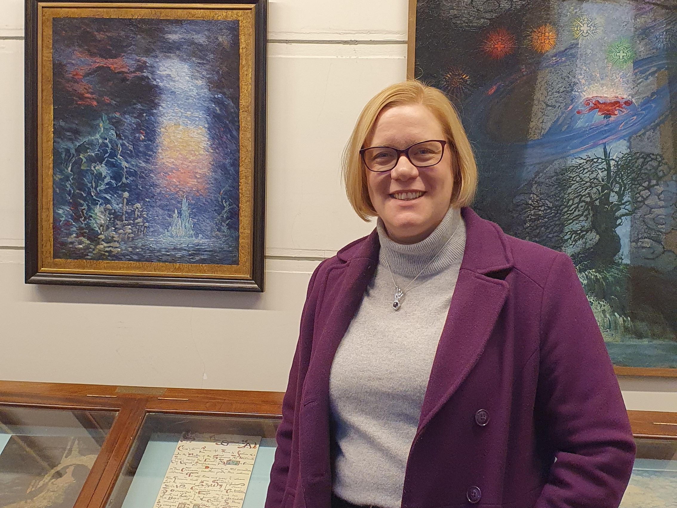 Successful Annual Lecture and Visit - Sime Gallery