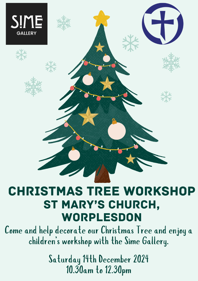 Christmas Tree Workshop at St Mary's Church - Sime Gallery